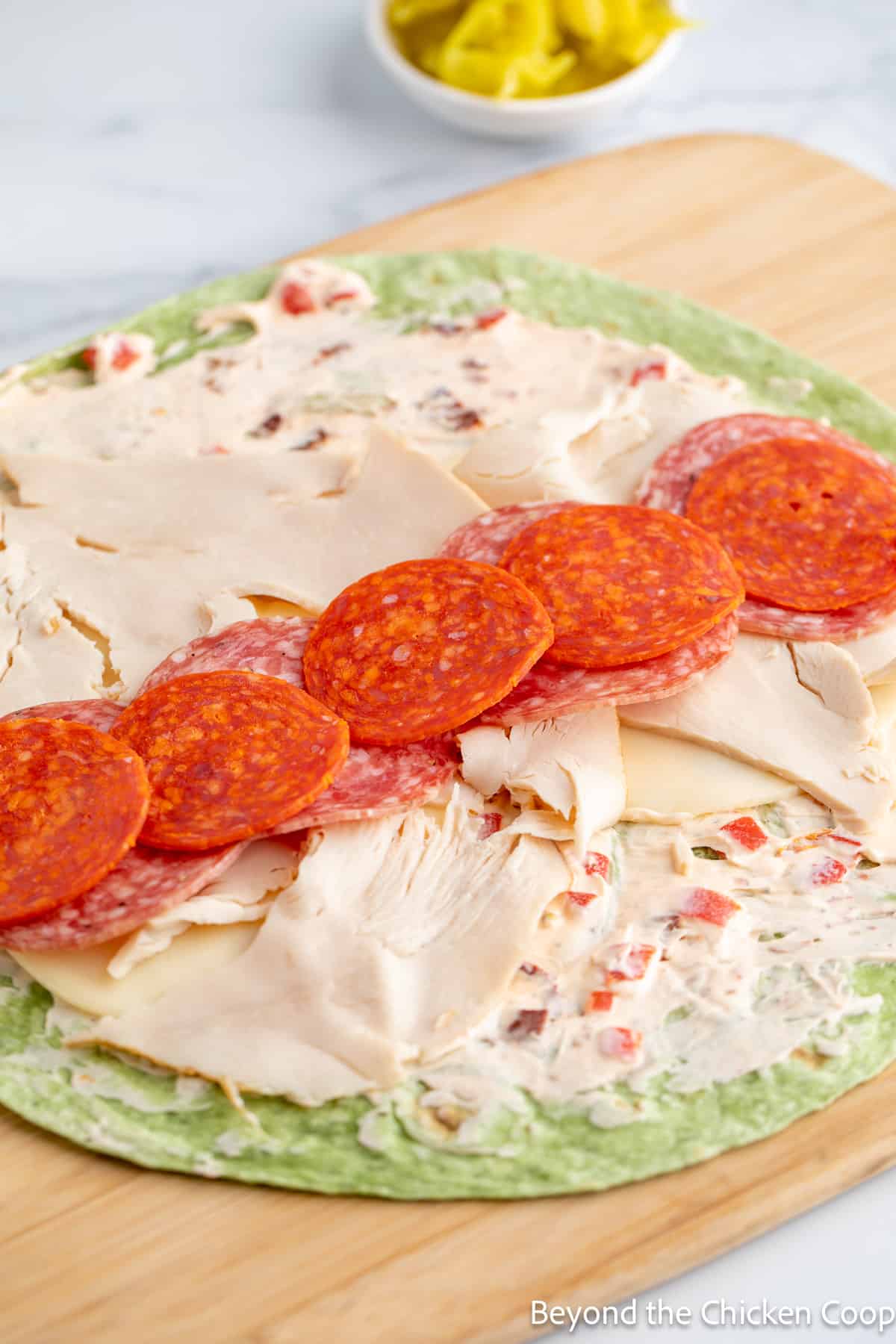 Oldani Genoa Salami Pinwheels Italian Pinwheels