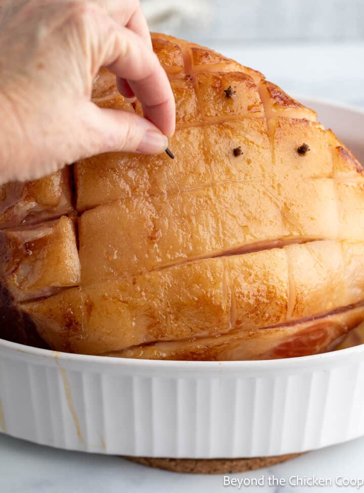 Orange Glazed Ham - Beyond The Chicken Coop