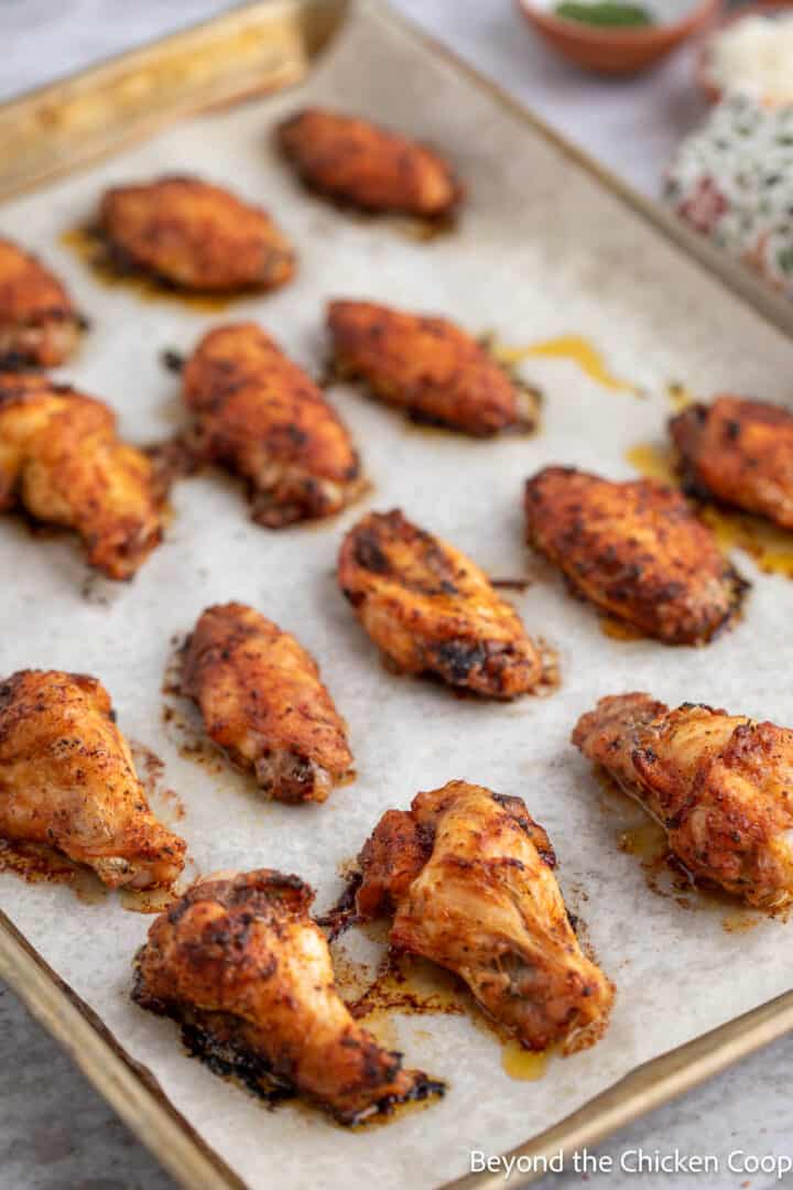 Dry Rubbed Wings - Beyond The Chicken Coop