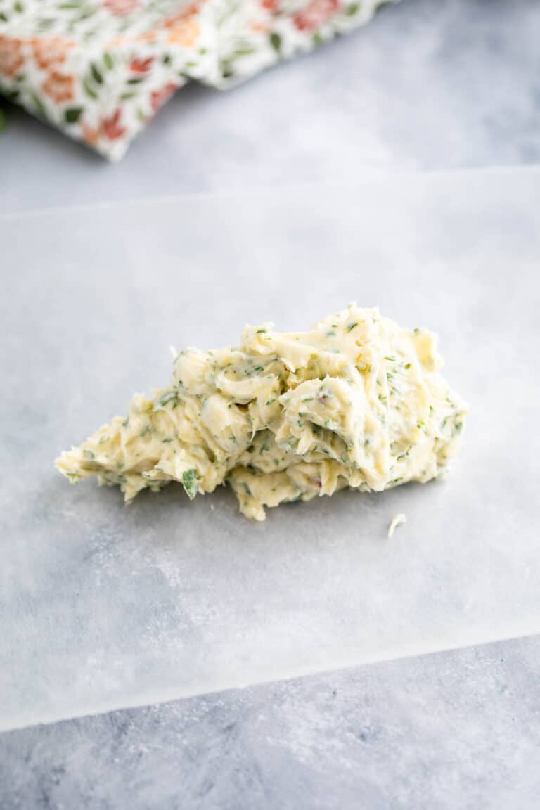 Roasted Garlic Butter - Beyond The Chicken Coop