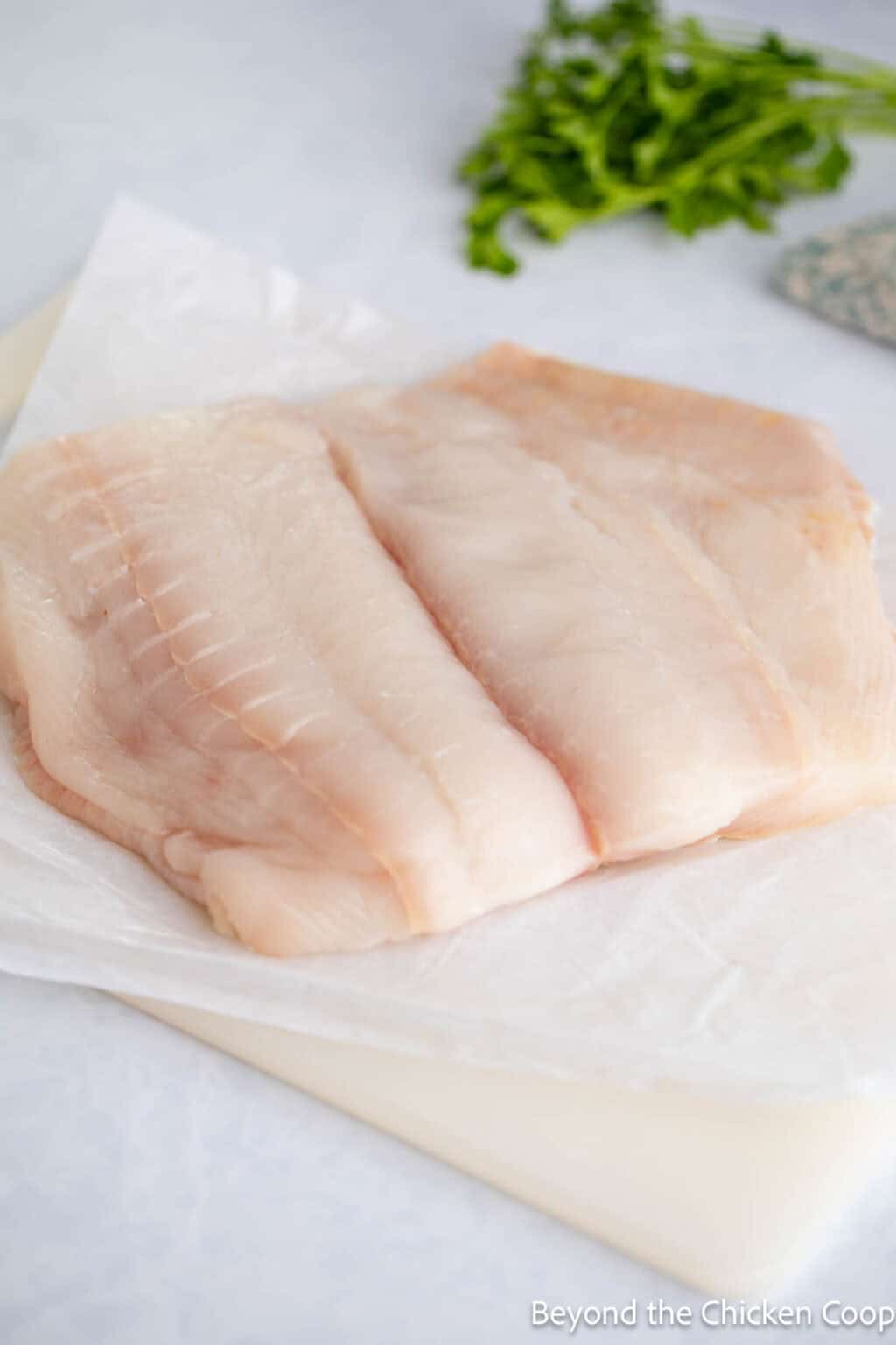 Baked Halibut - Beyond The Chicken Coop