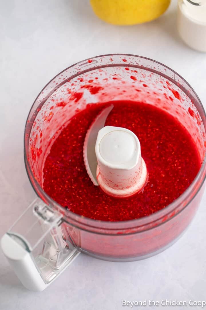 Raspberry Mousse - Beyond The Chicken Coop