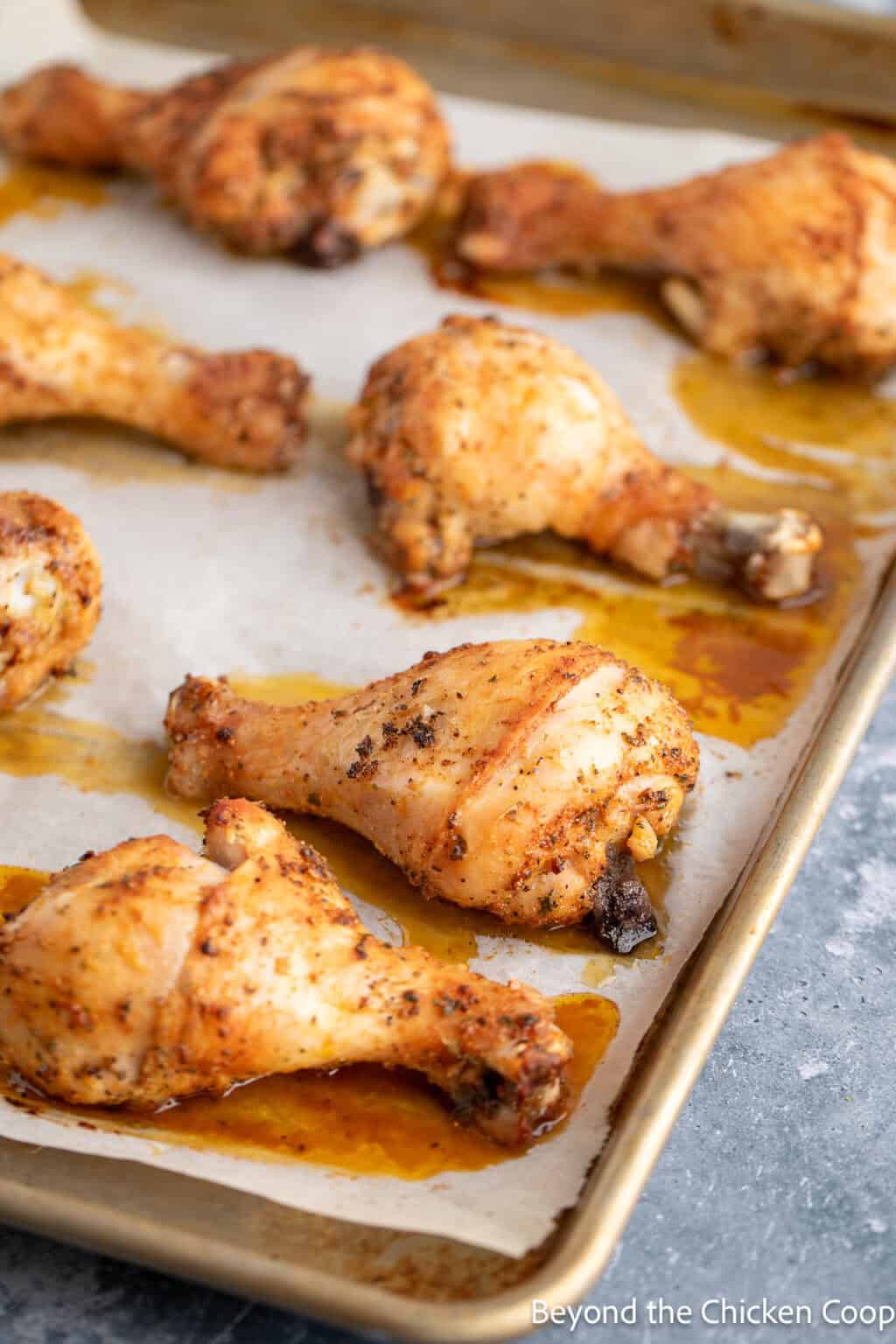 Baked Chicken Legs - Beyond The Chicken Coop