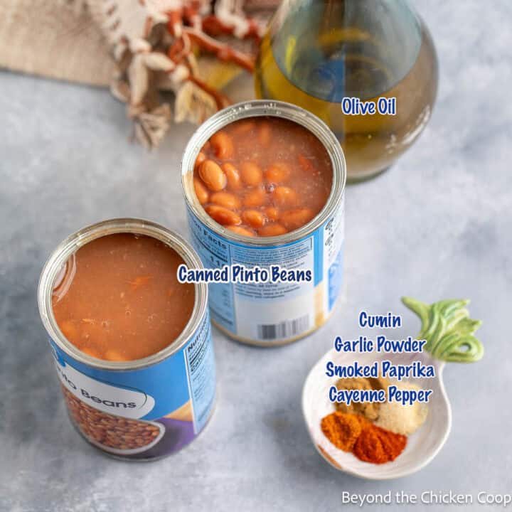 Easy Refried Beans - Beyond The Chicken Coop