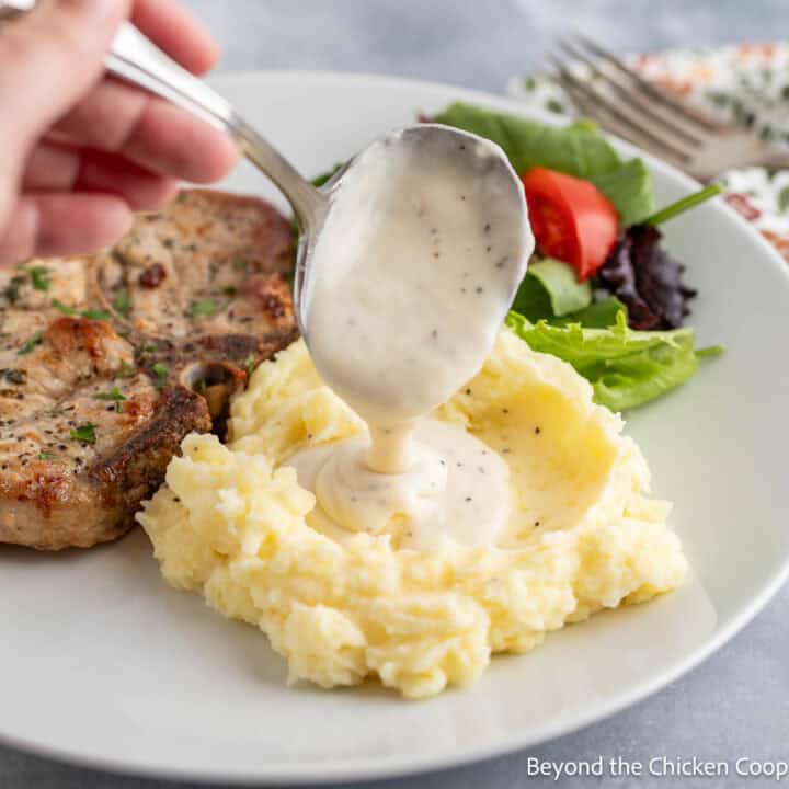 Mandoline Potatoes - Beyond The Chicken Coop