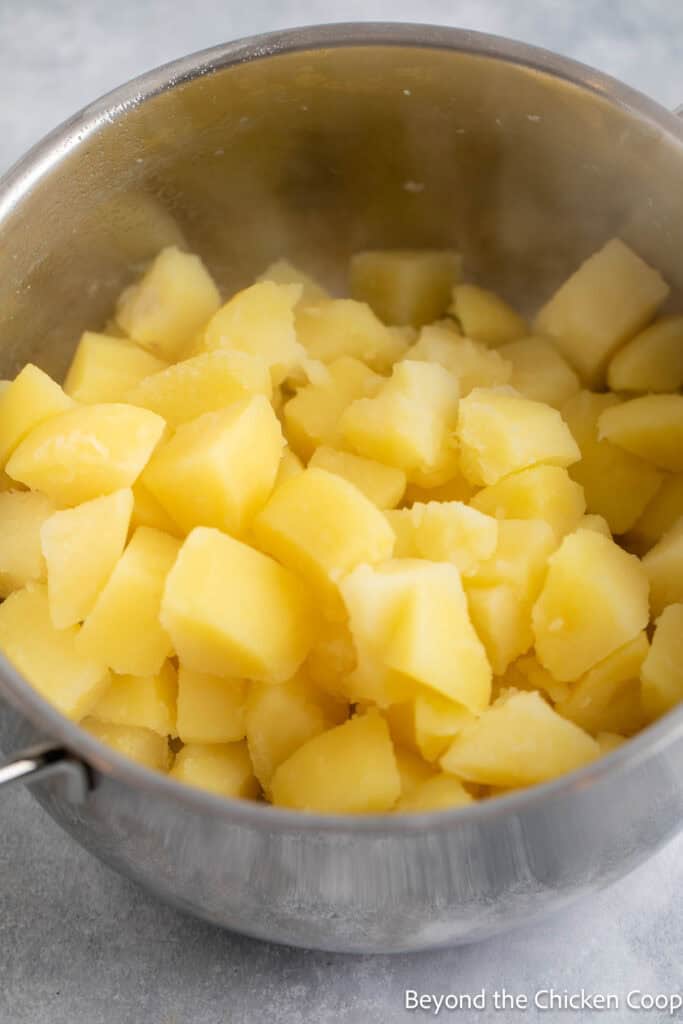 Yukon Gold Mashed Potatoes - Beyond The Chicken Coop