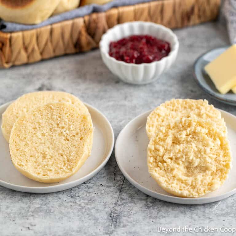 Homemade English Muffins - Beyond The Chicken Coop