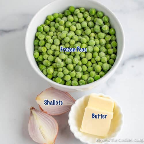 Buttered Peas - Beyond The Chicken Coop